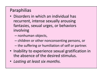 Paraphilia Монгол хэлээр | PPTX
