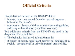 Paraphilia Монгол хэлээр | PPTX