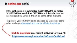 What is sethc.exe? | PPTX