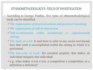 Sethnomethodology.pptxhshhdggdghhhhdhdjh | PPT