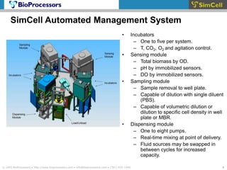 Seth Rodgers - High Throughput Cell Culture Platform for Bioprocess ...