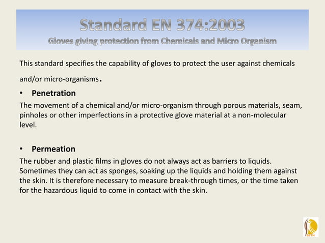 Glove CE Marking | Seth Safety Products. | PPTX | First Aid | Injuries