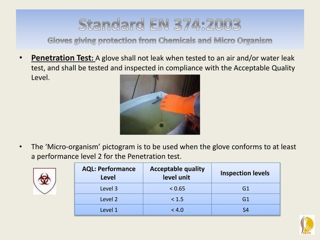Glove CE Marking | Seth Safety Products. | PPTX | First Aid | Injuries