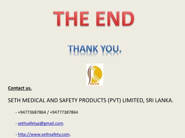 Glove CE Marking | Seth Safety Products. | PPTX | First Aid | Injuries