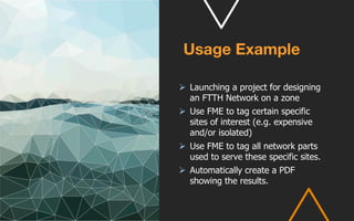 Using FME and Setics Sttar Design Automation Software to Industrialize FTTx Network Design | PDF