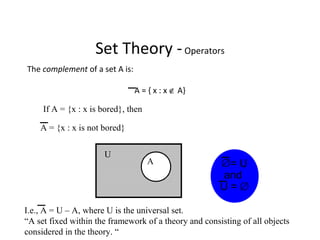 Set in discrete mathematics | PPT