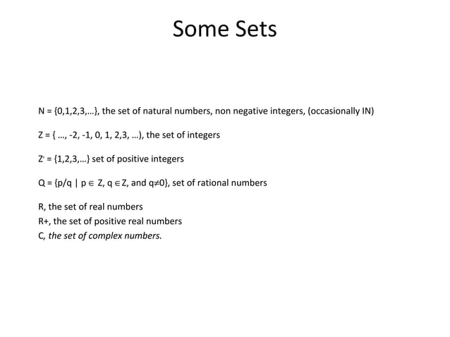 Set in discrete mathematics | PPT