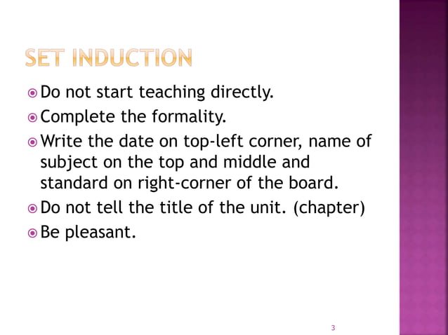 Set induction | PPT