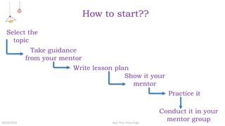 set induction skill micro teaching B.Ed. teaching skills ppt.pptx