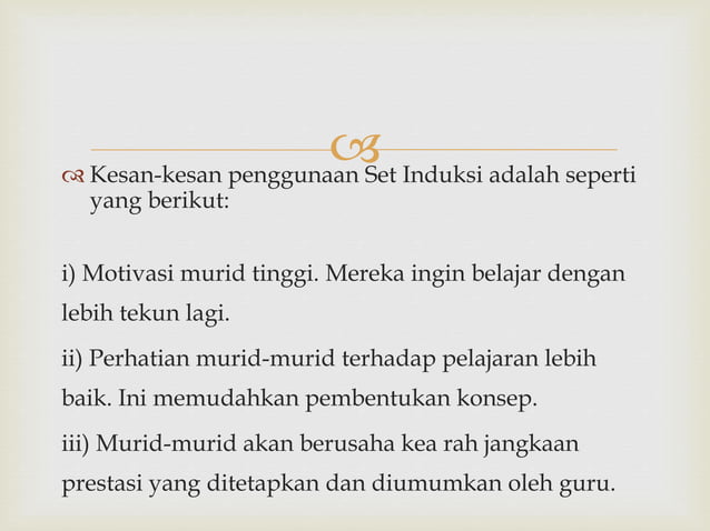 Set induksi | PPTX