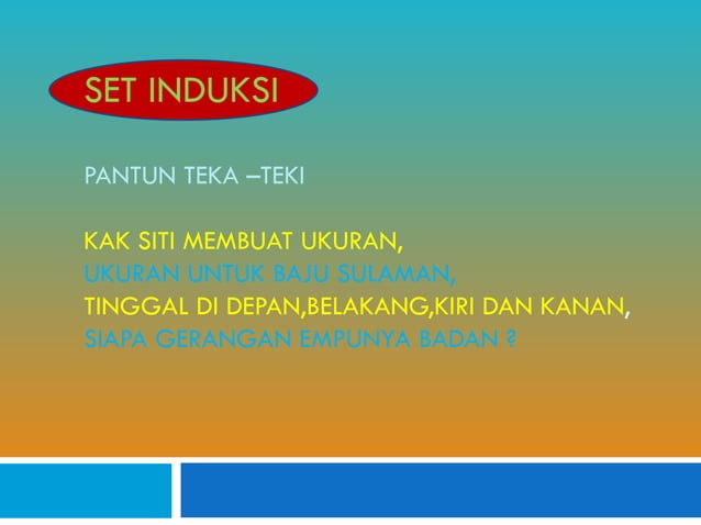 Set induksi blog | PPT