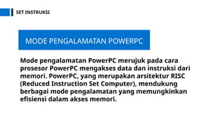 SET_INSTRUKSI_Kel.3-Inf_B[1].ppt organisasi komputerx | PPTX