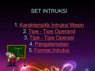Set intruksi ppt | PPTX