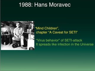 SETI Risks - Alexey Turchin - H+ Summit @ Harvard | PDF