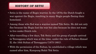 Hospitality and Tourism (SETIU,TERENGGANU) | PPT