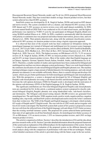 Classification of Code-Mixed Bilingual Phonetic Text Using Sentiment Analysis | PDF