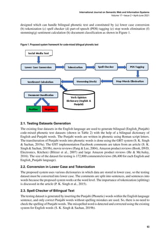 Classification of Code-Mixed Bilingual Phonetic Text Using Sentiment Analysis | PDF