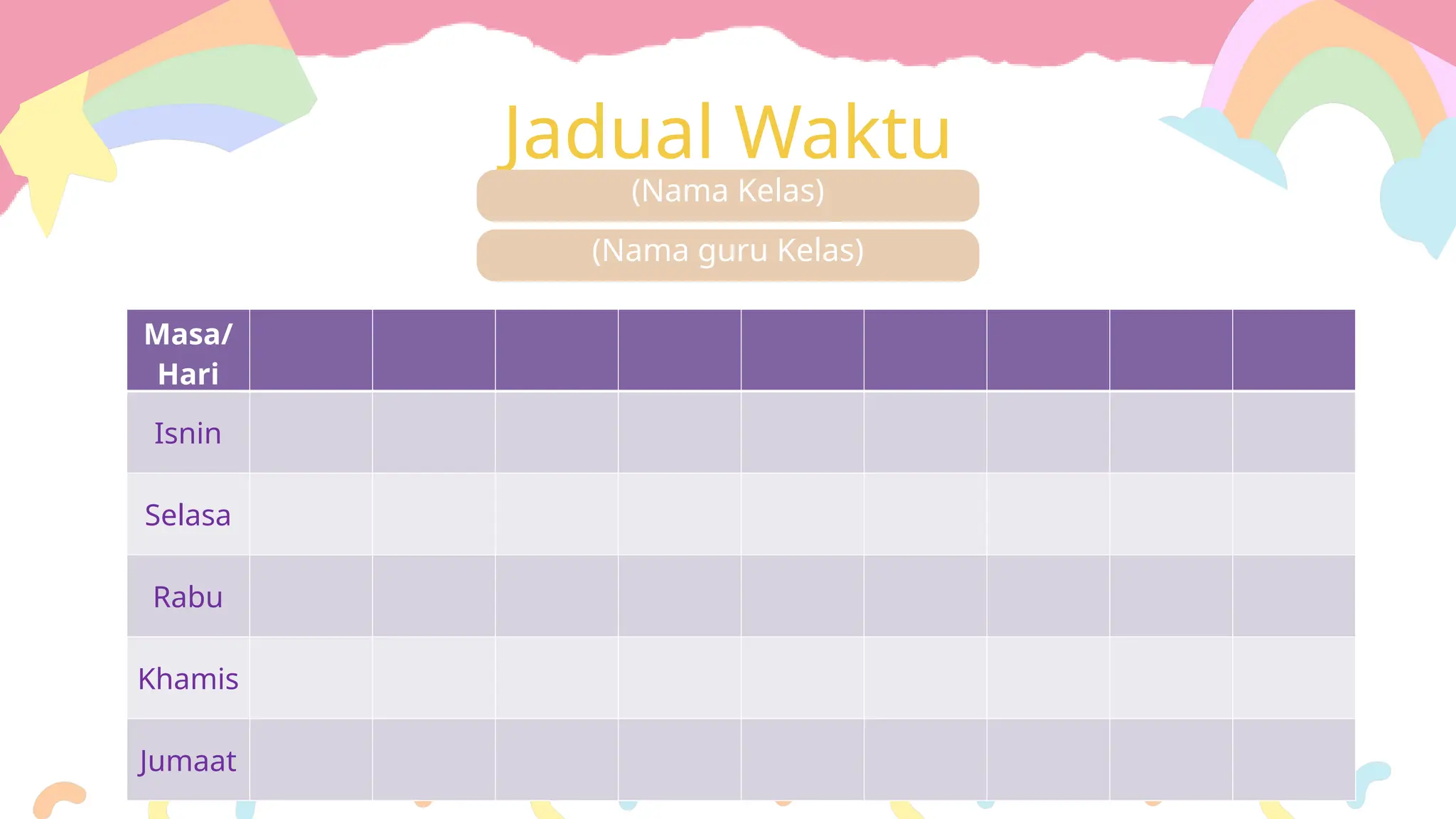 SET KECERIAAN 1 JADUAL WAKTU JADUAL BERTUGAS.pptx