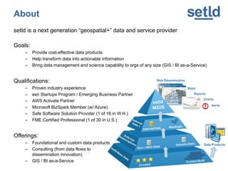 Creating Commercial Data Products with FME | PPT