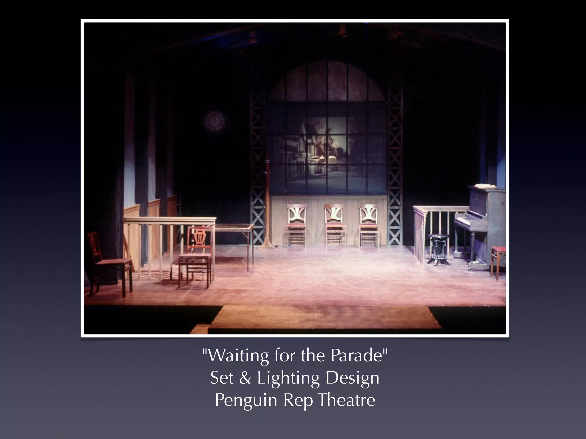 Set & Lighting Design Portfolio | PDF | Theater Venues | Attractions