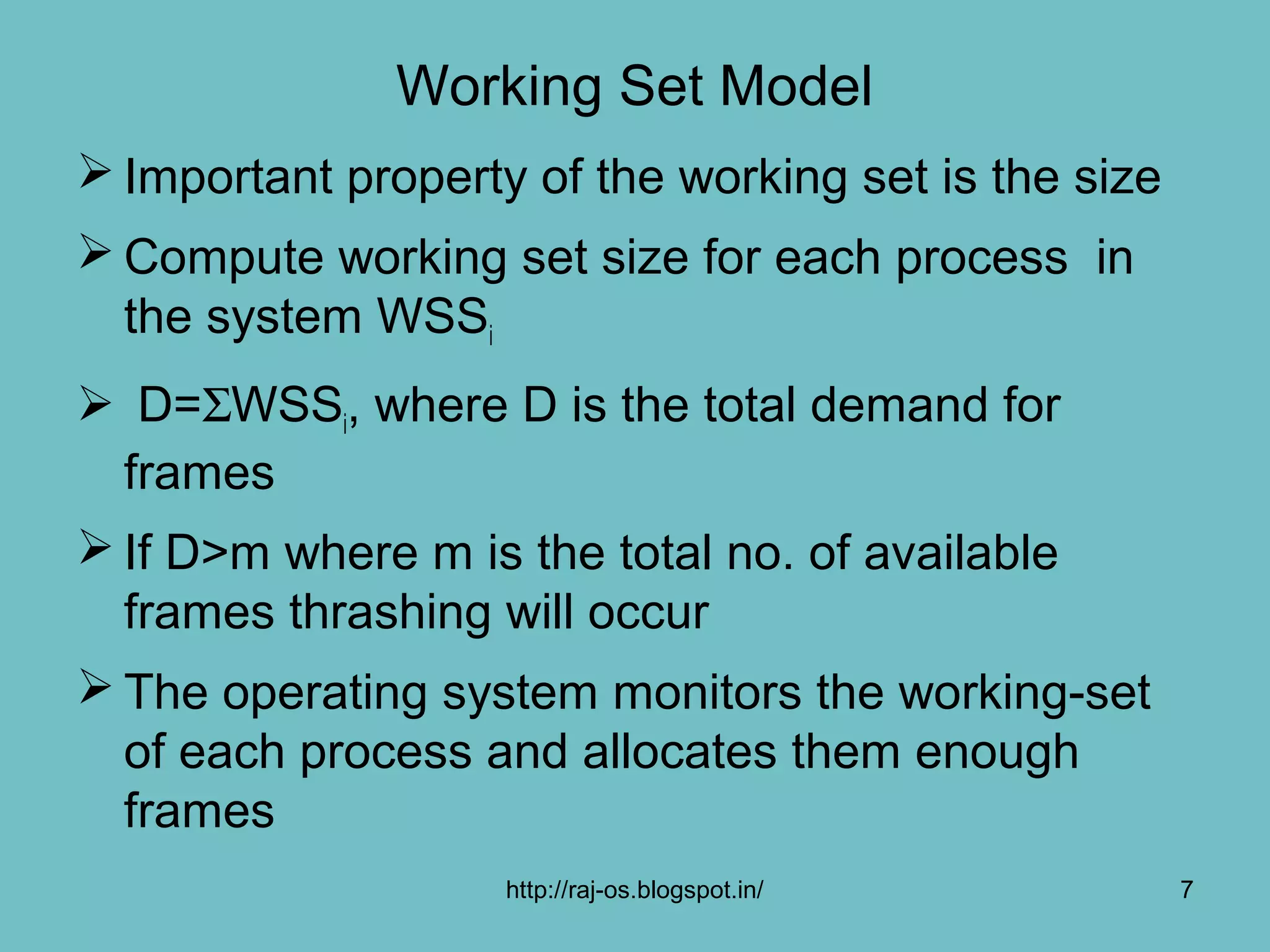 Set model and page fault.44