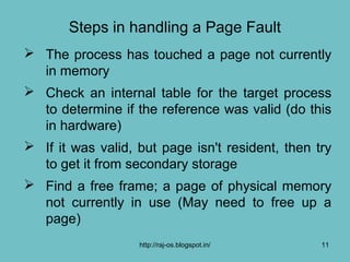 Set model and page fault.44