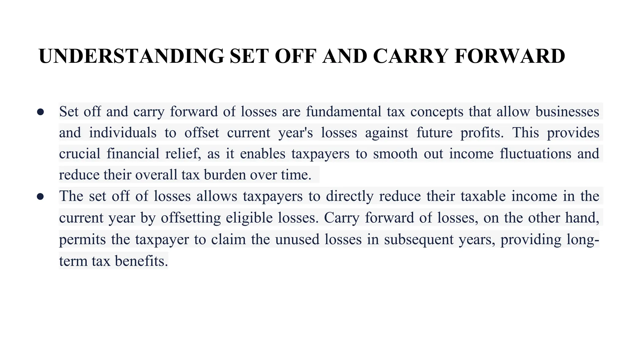 Set off and carry forward of losses and assessment of individuals.pptx