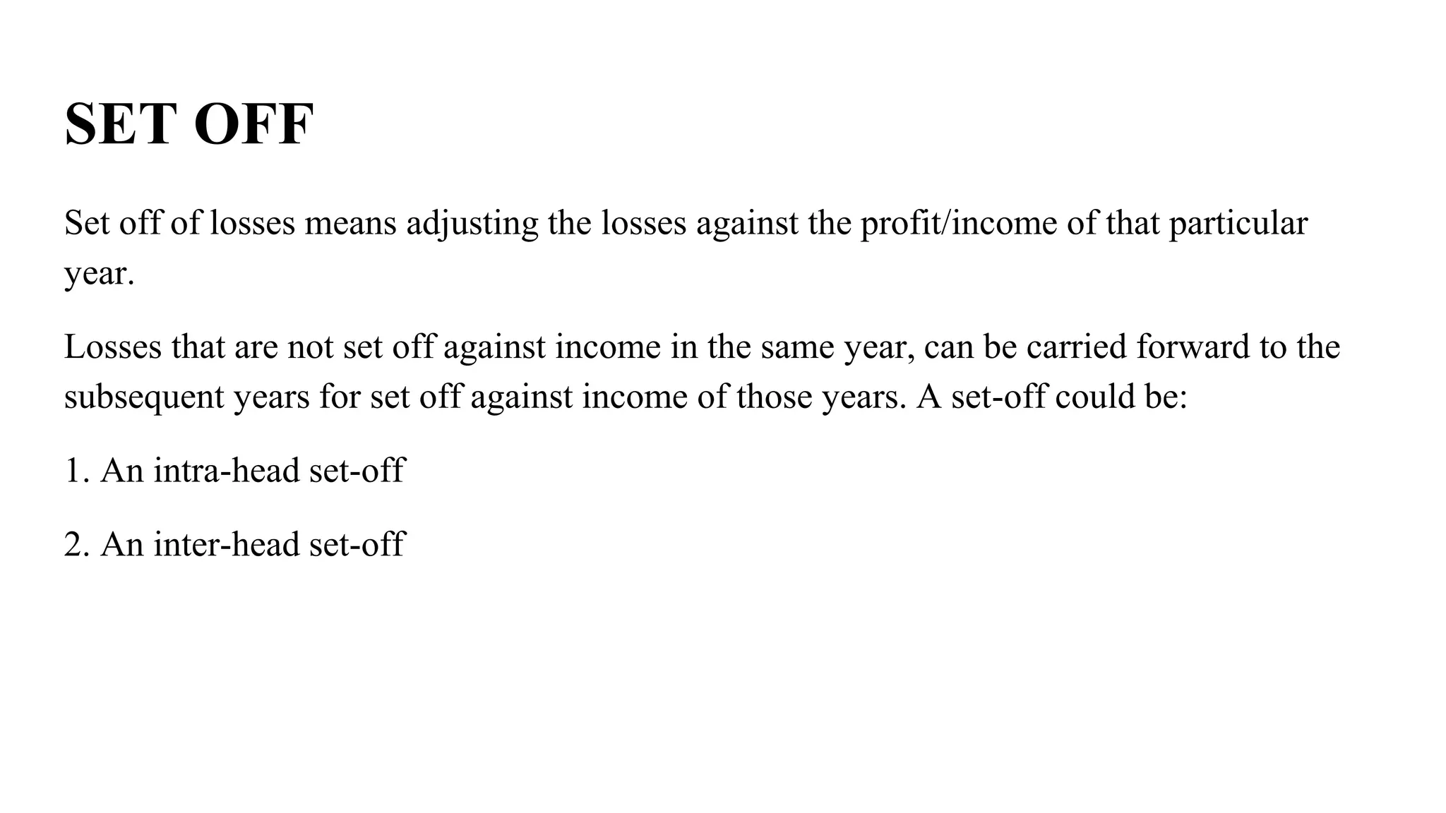Set off and carry forward of losses and assessment of individuals.pptx