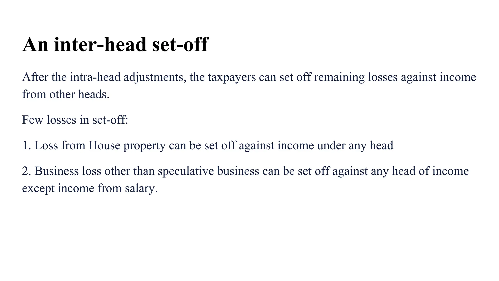 Set off and carry forward of losses and assessment of individuals.pptx