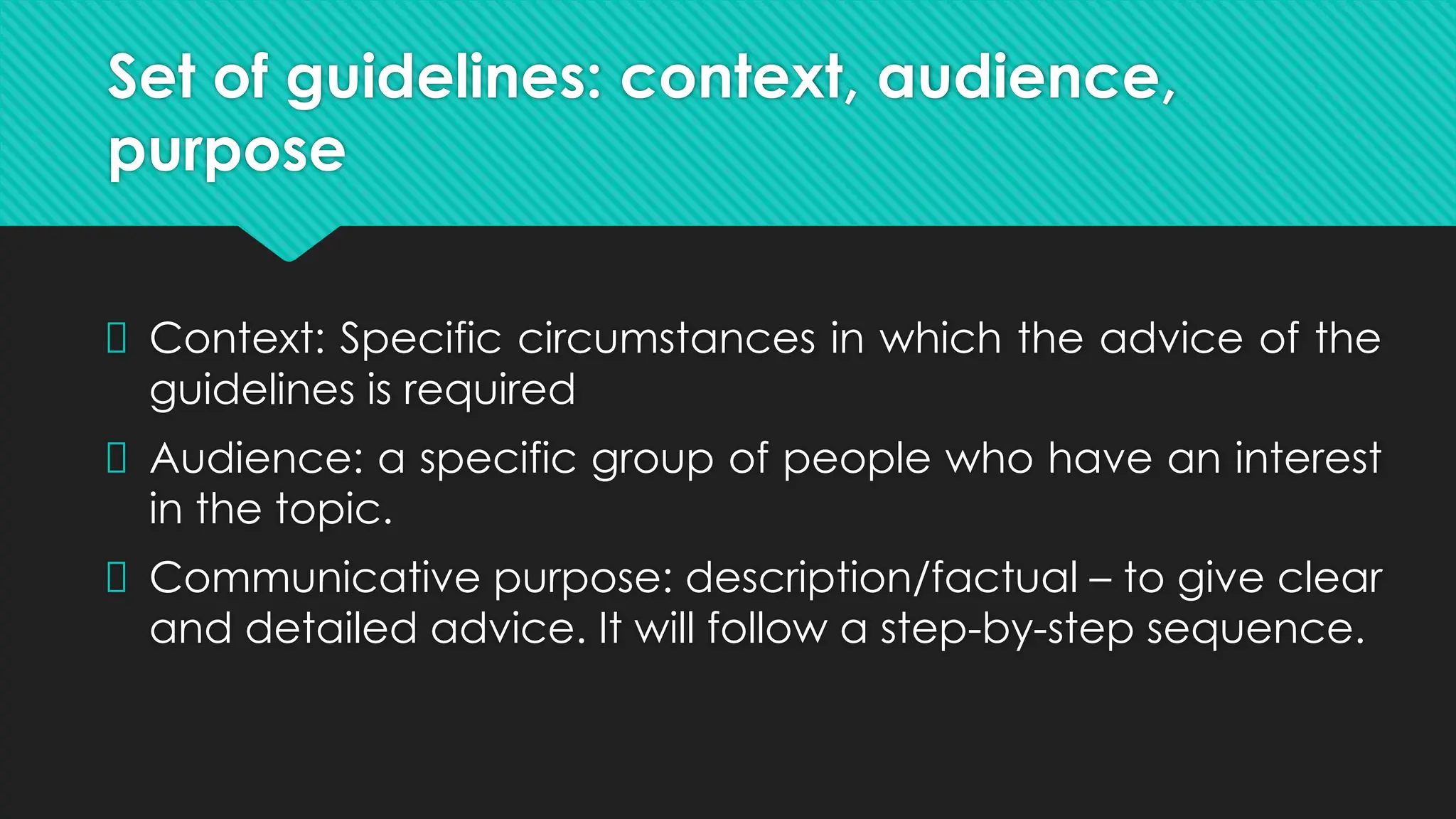 Set of Guidelines - text type - literature | PDF