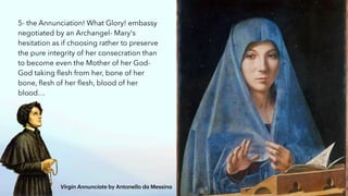 St. Elizabeth Ann Seton's notes on the Assumption of Mary | PPT