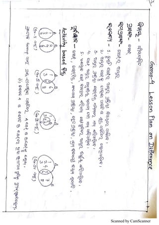 Set operation (difference ) class ix | PDF