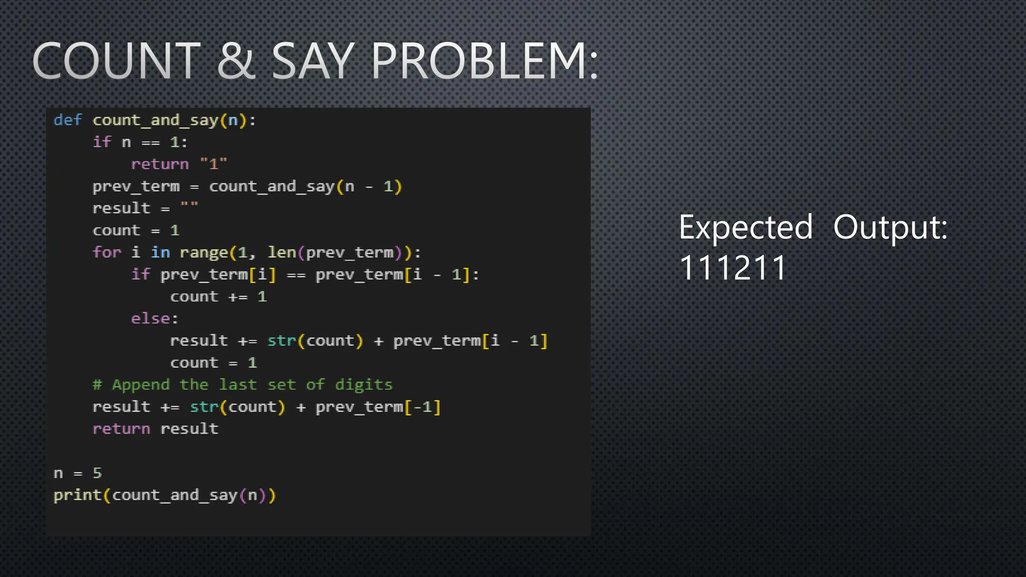 Set operations in python (Dutch national flag and count &say problem).pptx