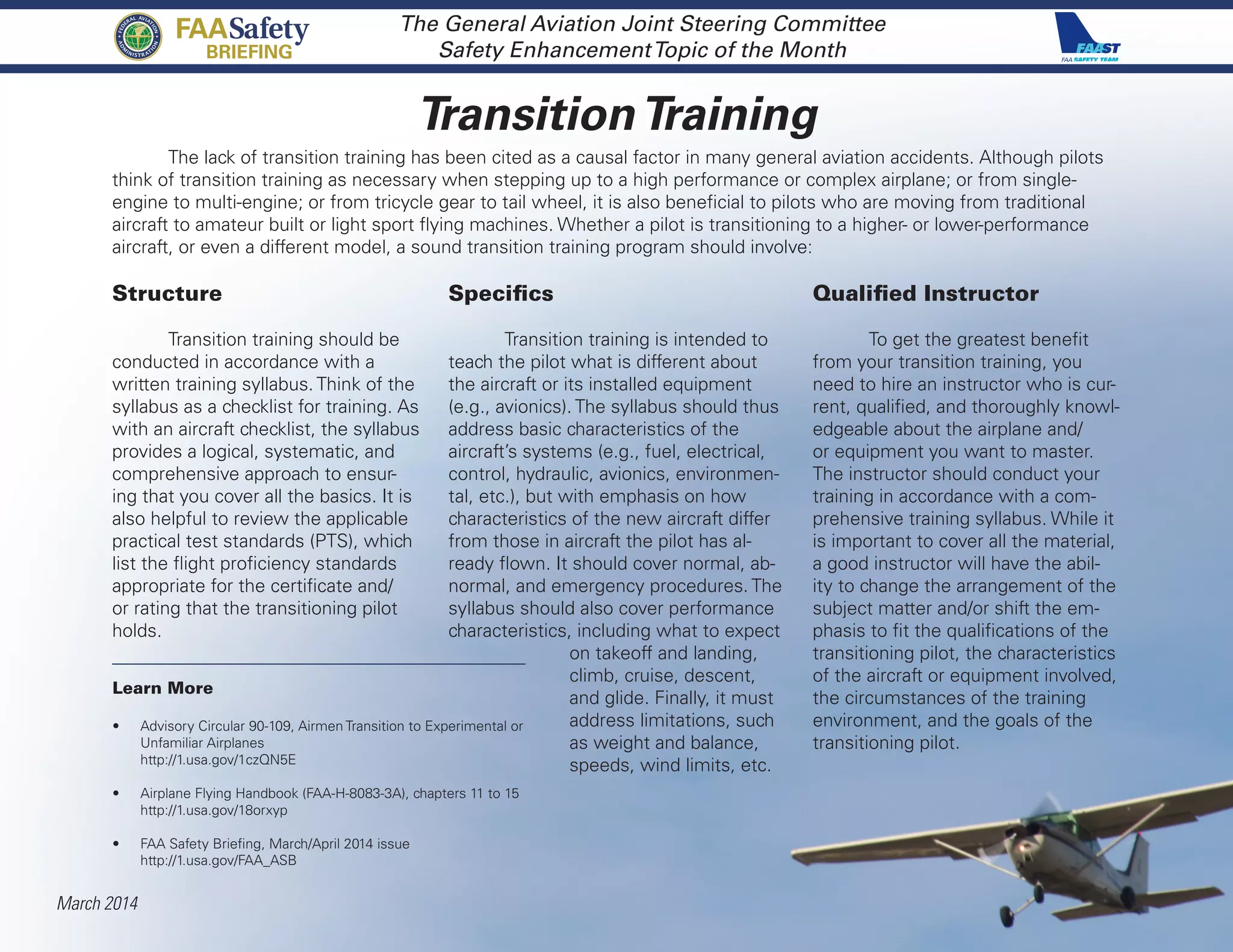 Transition Training | PPT