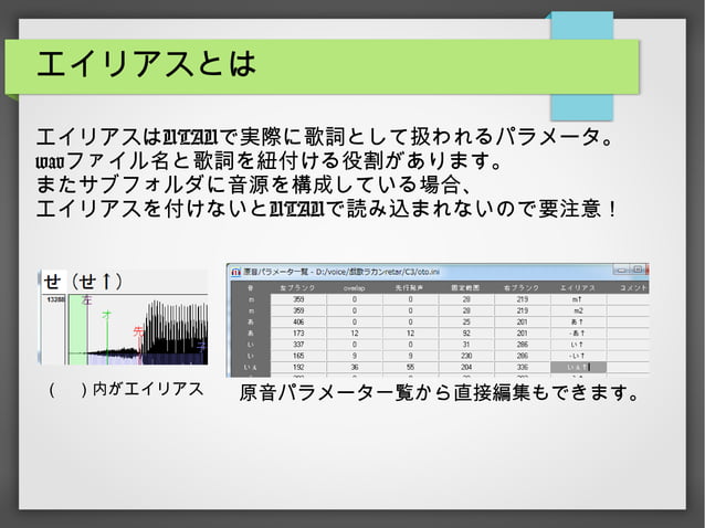 setParamを用いた原音設定の解説 | ODP | Digital Audio | Computer Software and Applications