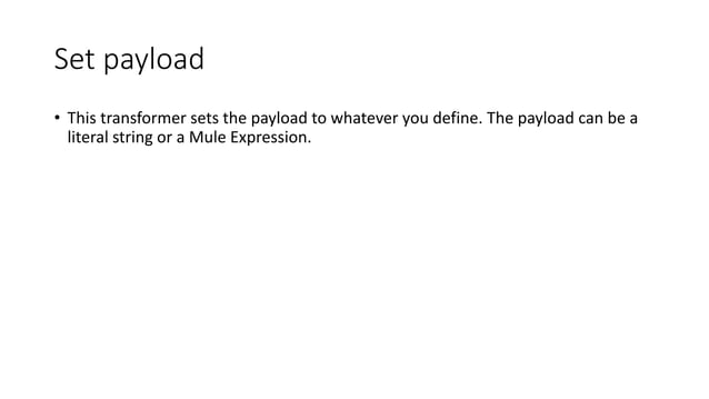 Set payload | PPTX | Web Design and HTML | Internet