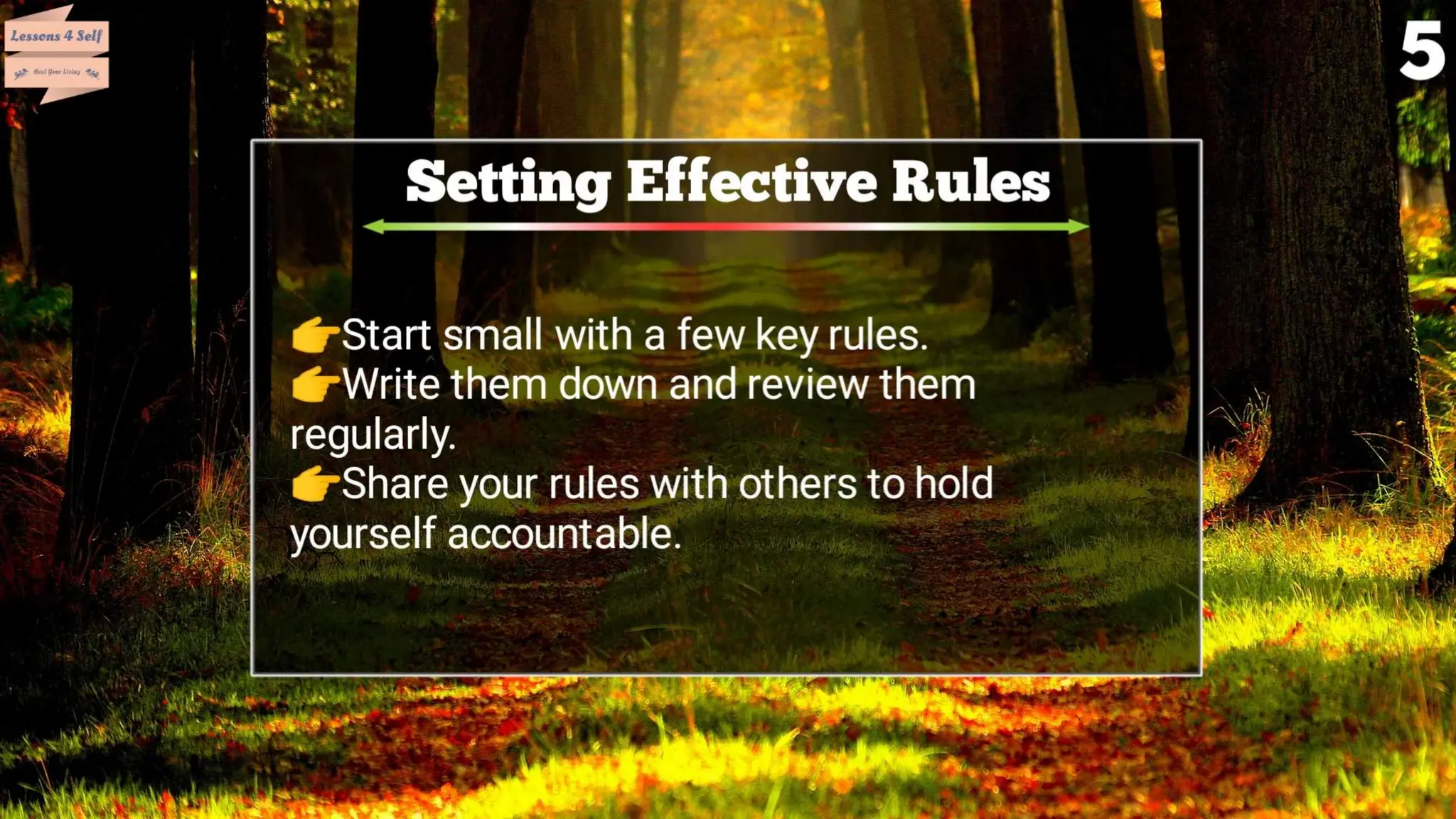 How To Set Personal Rules That Lead To Your Success.pptx