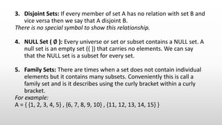 Set relationship, set operation and sigmoid | PPT