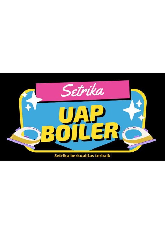 Setrika Uap Konvensional | PDF