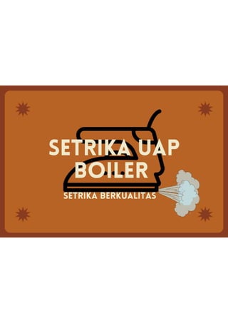 Setrika Uap Laundry Garment | PDF