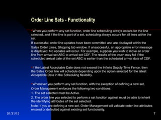 Order Line Sets in Oracle Order Management | PPT
