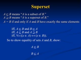 Sets | PPT