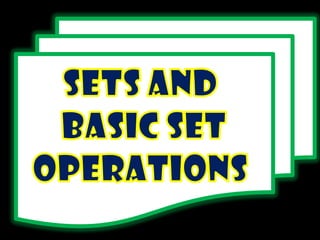 Sets | PPTX