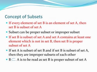 Sets | PPT