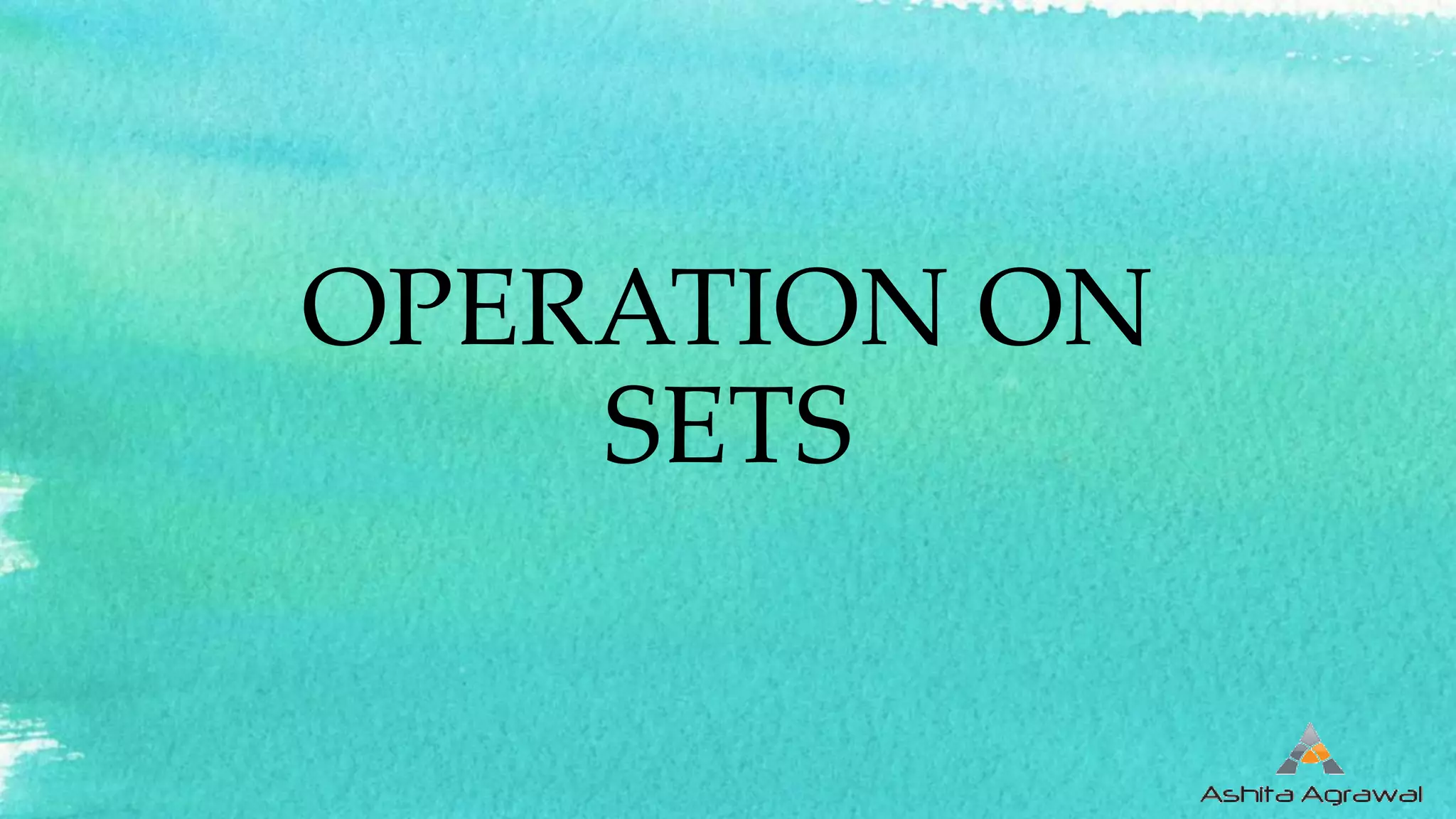 Introduction to Sets | PPSX