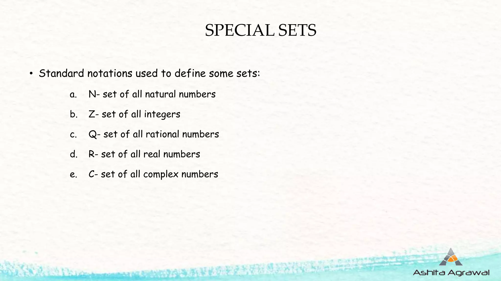 Introduction to Sets | PPSX