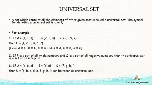 Introduction to Sets | PPSX