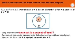 Sets-2.Venn diagram, sharing, formula for union and intersection. | PPTX