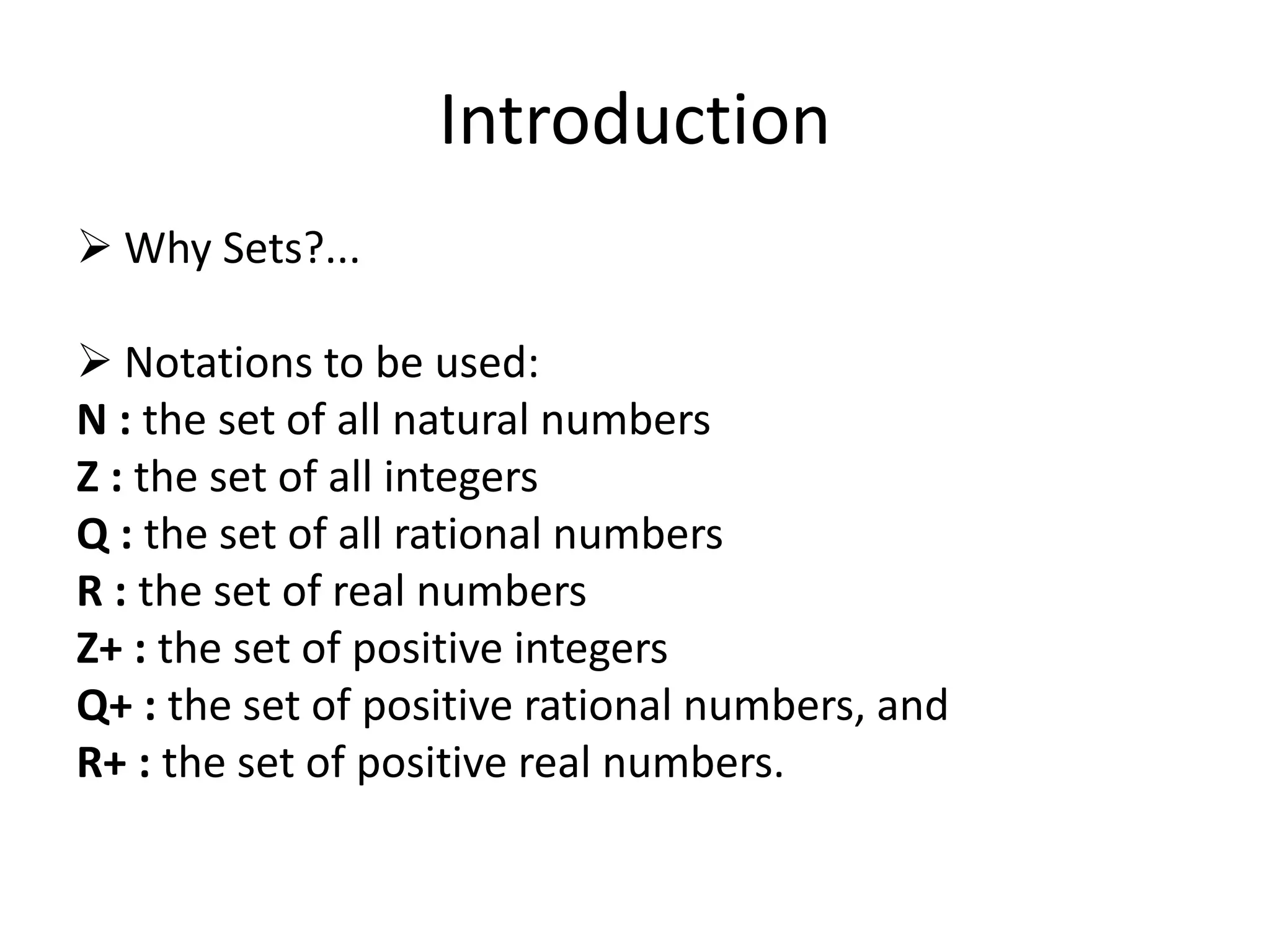 Sets Class XI Chapter 1 | PPTX