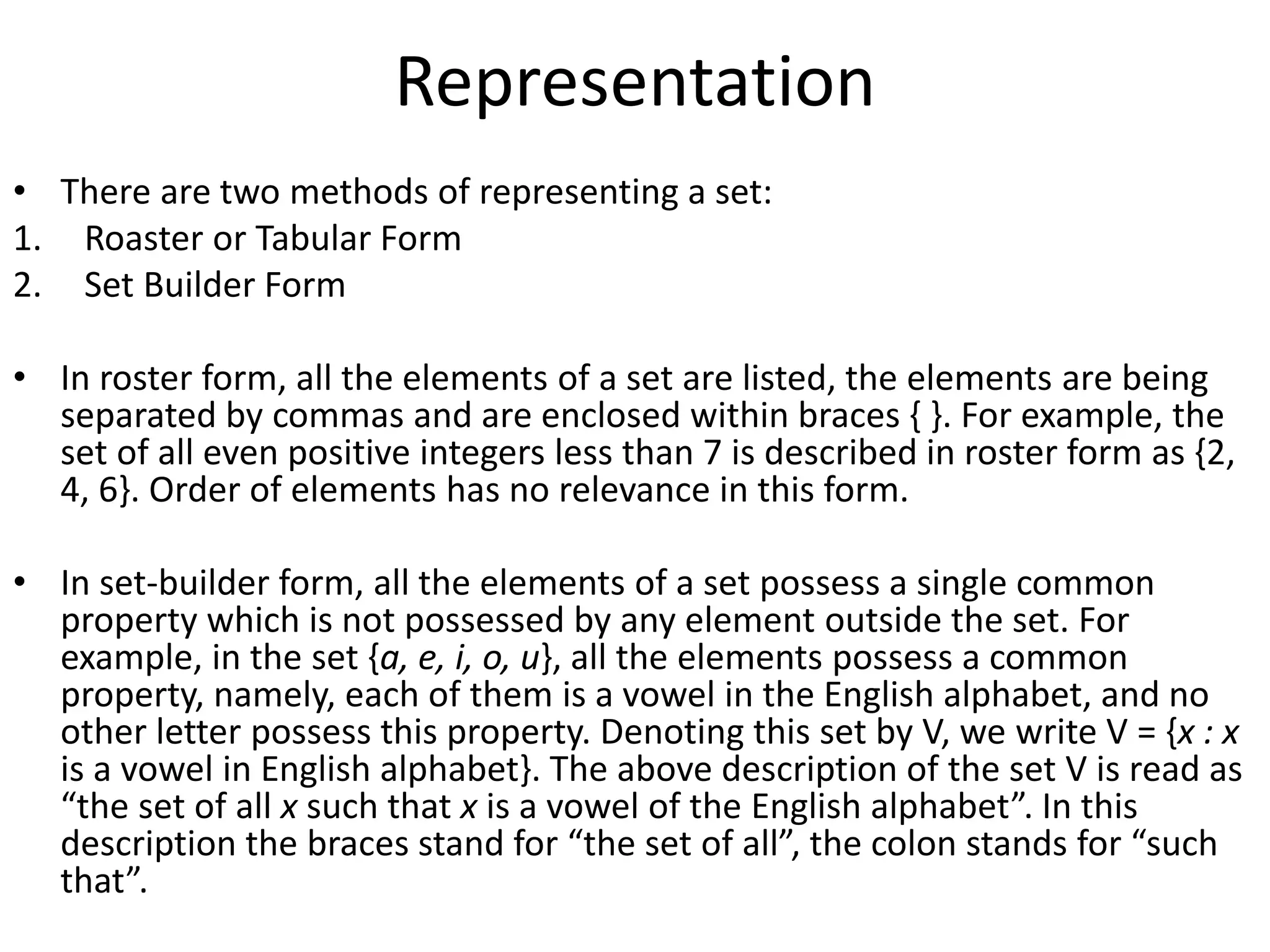 Sets Class XI Chapter 1 | PPTX